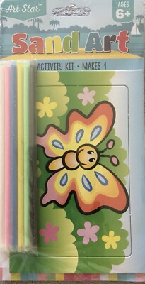 Sand Art Activity Craft Kit 6+ yrs 10 x 15cm picture | eBay