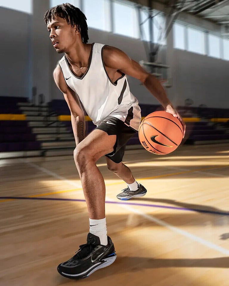 Nike Air Zoom GT Cut 2 Mens Size 9 Black Blue Basketball Shoes DJ6015 ...