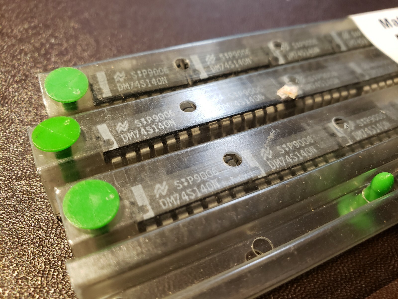 (97 pcs ) DM74S140N Dual 4-Input NAND 50 Ohm Line Driver DIP14 National ...