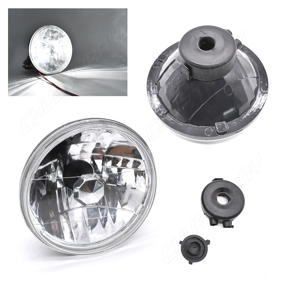 For Chevy C10 C20 C30 K10 G20 7" Inch Round LED Headlight Hi-Lo Beam ...