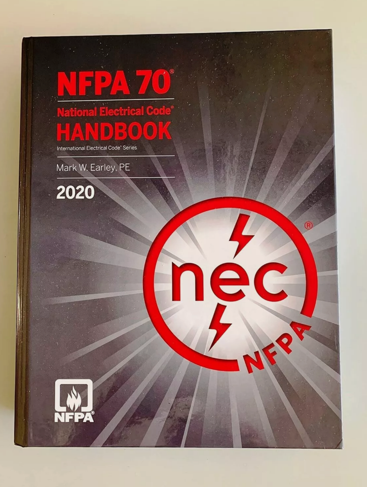 NFPA 70 National Electrical Code Handbook 2020 Edition Hardcover NEC ...