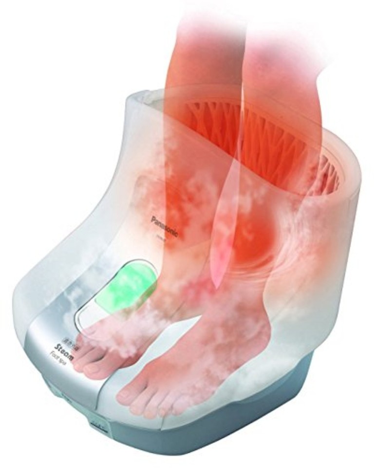 Panasonic Steam Foot Spa Bath Portable infrared heater EH2862P-W F/S w ...
