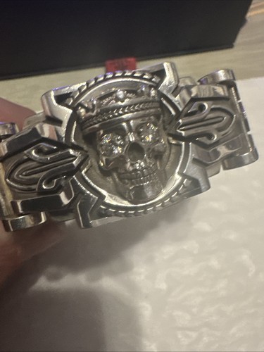 night rider silver jewelry Lot Of 5 2pendants,chain,buckle belt ...