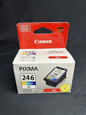 Genuine Canon 246XL PIXMA High Yield Color Ink Cartridge Factory Sealed ...