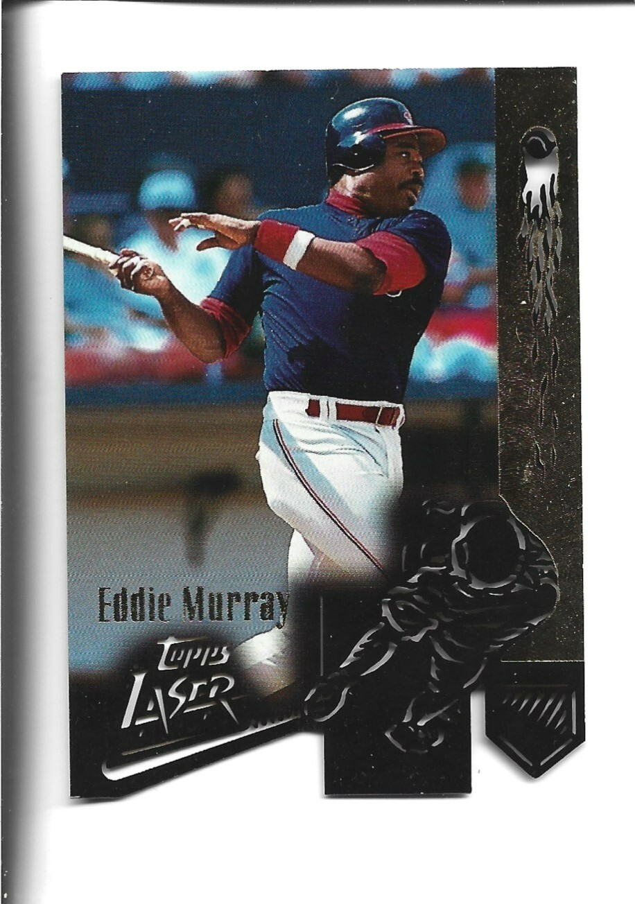 1996 Topps Laser #74 Eddie Murray card, Baltimore Orioles HOF | eBay