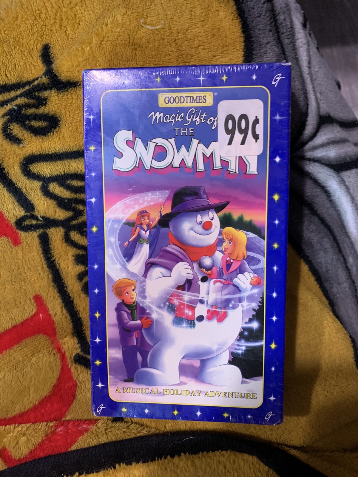 Magic Gift of The Snowman VHS Tape Animated Christmas Cartoon Holiday ...