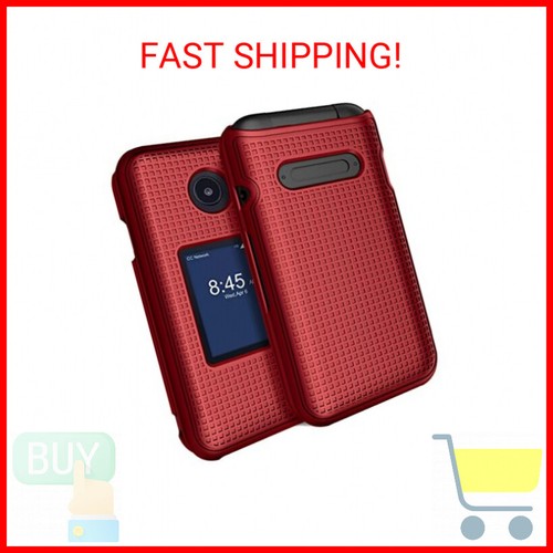 Nakedcellphone Case for Consumer Cellular Verve Snap Flip Phone, Slim ...