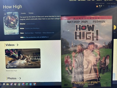 How High - DVD - VERY GOOD | eBay