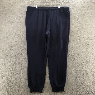 Goodfellow & Co Jogger Sweatpants Mens XXL Blue Cotton Blend Elastic ...