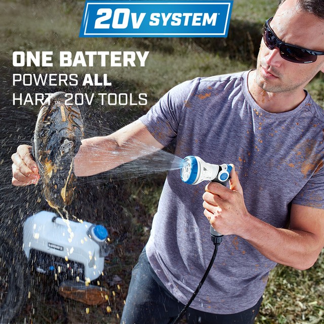 HART HGPR0301VNM 20V Cordless Rinser Kit for sale online | eBay