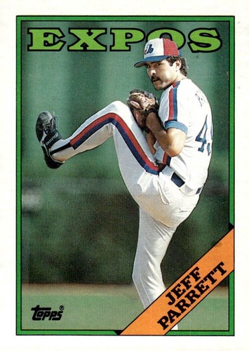 1988 Topps #588 Jeff Parrett | eBay