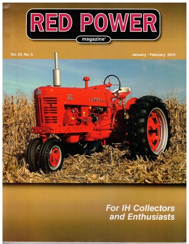 Jan Feb 2010 issue of Red Power Magazine Internation Harvester ...