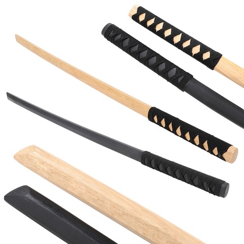 Wooden Martial Arts Bokken Samurai Sword Training Katana Blunt Practice ...