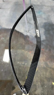 Dodge Viper, Full Carbon Fiber, Hood Bezels-set of 2, New, with Mesh ...