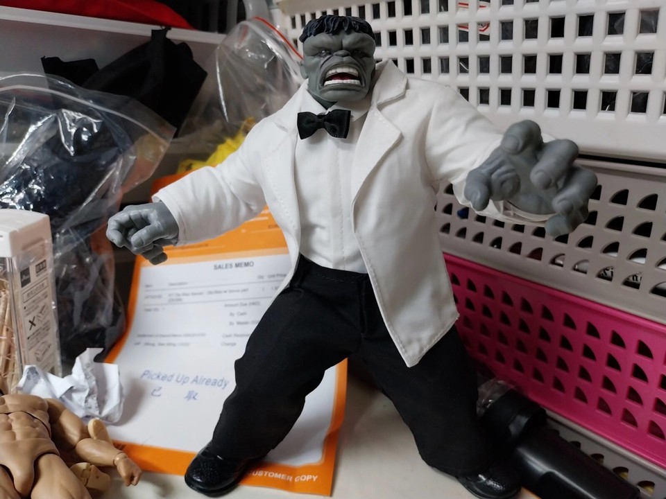 SU-SUIT-GH: Custom Tuxedo Suit for Marvel Legend Joe Fixit Hulk | eBay