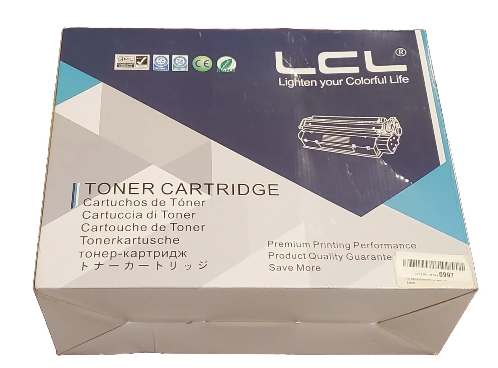 LCL Compatible Toner Cartridge Replacement for Lexmark 24b6186 16000 ...