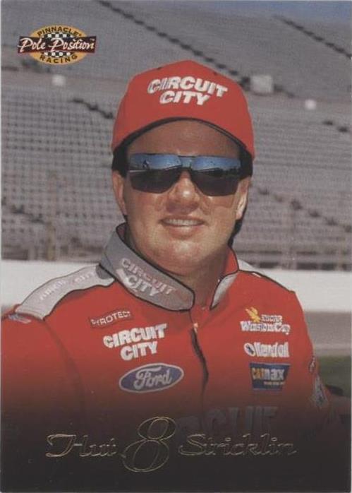 1996 Pinnacle Pole Position - Hut Stricklin #8 for sale online | eBay