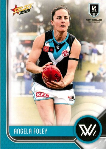 Nouveau 2023 PORT ADELAIDE POWER AFLW Card ANGELA FOLEY Footy Stars | eBay