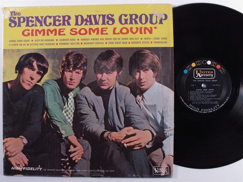 SPENCER DAVIS GROUP Gimme Some Lovin' UNITED ARTISTS LP VG+ mono SHRINK ...