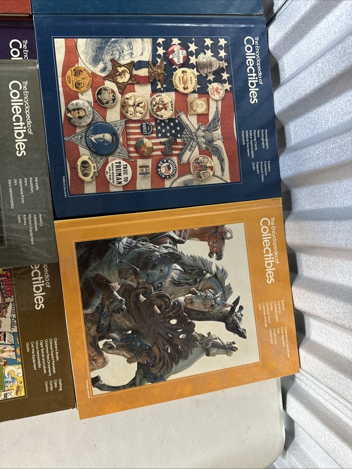 Time Life books COMPLETE SET Encyclopedia of Collectibles 11 Hardcovers ...