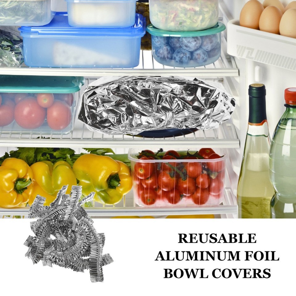 90 PCS Insulation and Fresh-keeping Cover Adjustable Bowl Covers Food ...