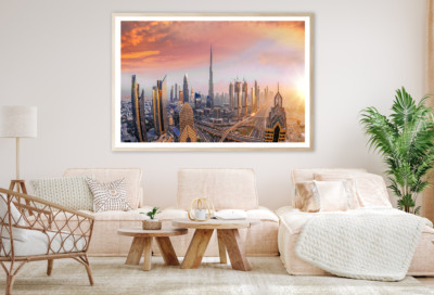 Burj Khalifa Dubai City View Print Premium Poster High Quality choose ...