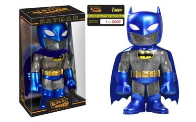 HIKARI DC SILVER GLITTER BATMAN VINYL FIGURE LIMITED 3000 PIECES FUNKO ...