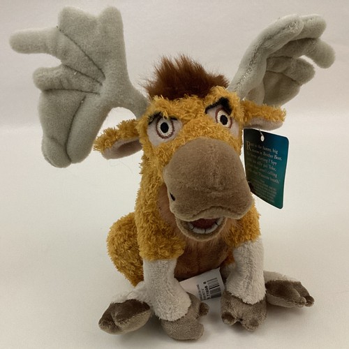 Disney Store Brother Bear Rutt Plush Figure Toy Poseable Antlers Bean ...