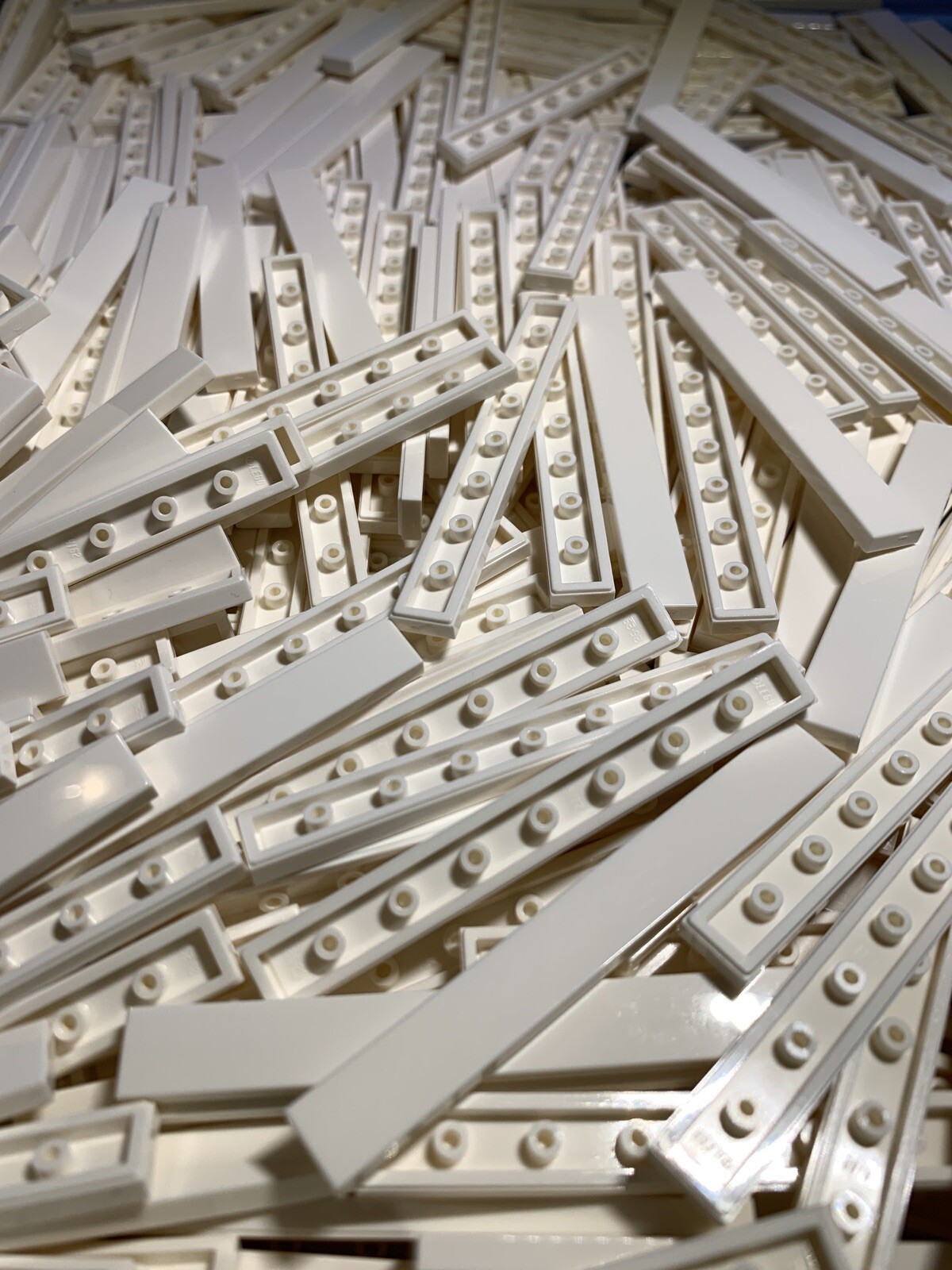 LEGO 1x8 Tile - 4162 - Choose Color x50 - Brand New - Black White Gray ...