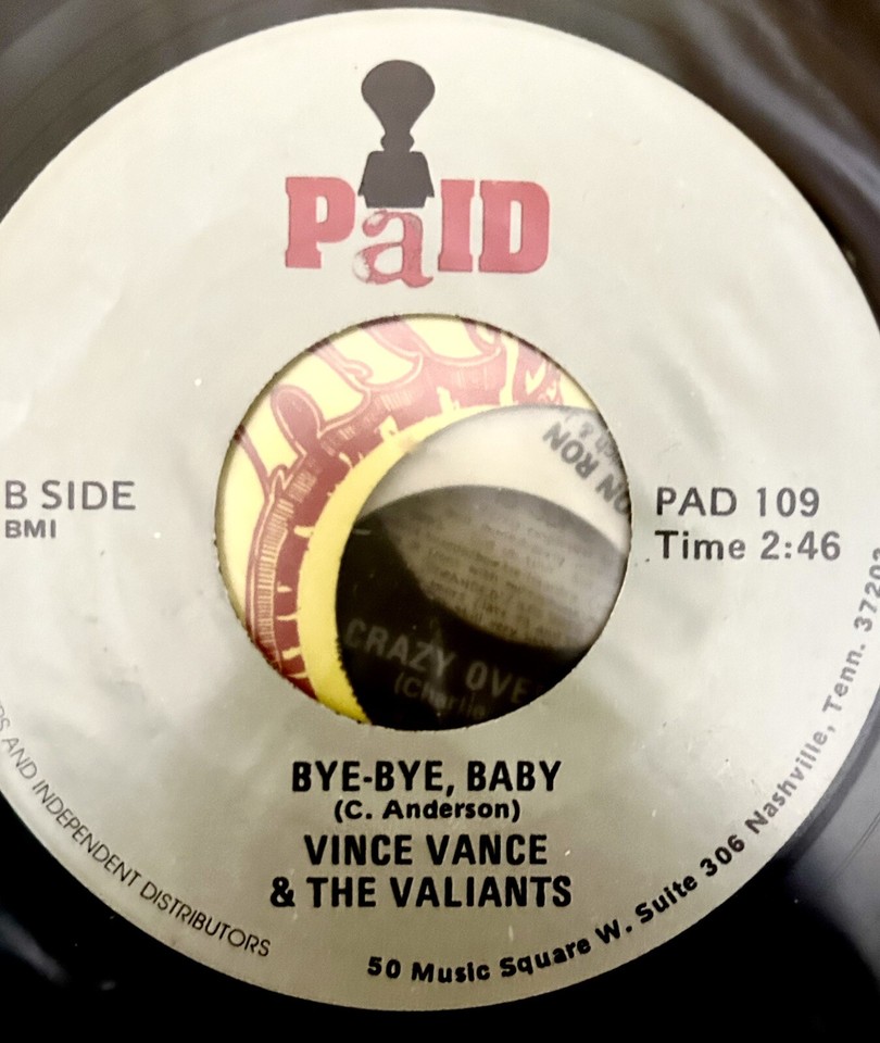 Vince Vance & The Valiants: "Bomb Iran" / "Bye-Bye, Baby" Ronald Reagan ...