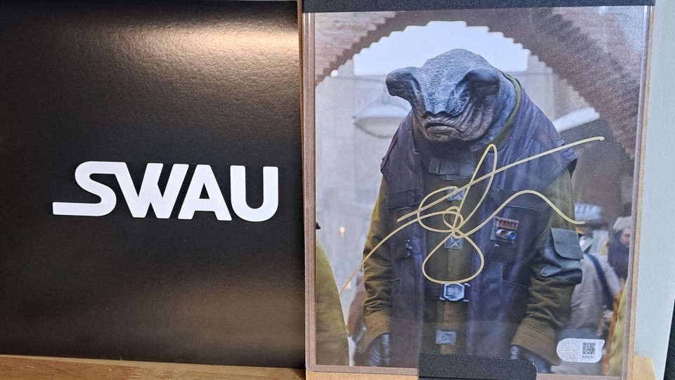 Ian Whyte Bollie Prindel Autograph Star Wars alien and predator | eBay