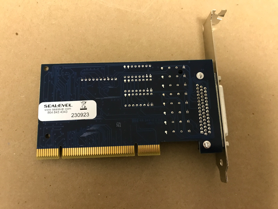 SEALEVEL PCI 8 Reed Relay Output / 8 Isolated Input Digital Interface ...