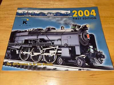 K-Line Electric Model Trains 2004 First Edition Catalog O & O-27 Gauge ...