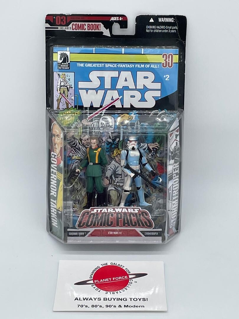 Governor Tarkin & Stormtrooper Comic Pack #03 MOC Star Wars NEW | eBay