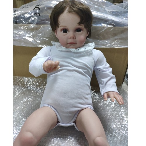 24inch Real Reborn Baby Dolls Handmade Alive Girl Lovely Doll Dummy ...