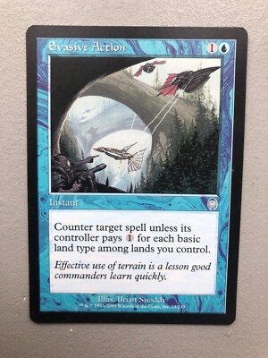 Mtg Apocalypse Evasive Action NM | eBay