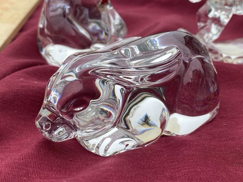 Vintage Lot Of 4, 24%LEAD CRYSTAL ANIMALS-Princess House Pets & Figures ...