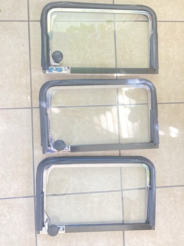 Rear Vent Windows With Seals Vw T2 Bus Fits 68-78 | eBay