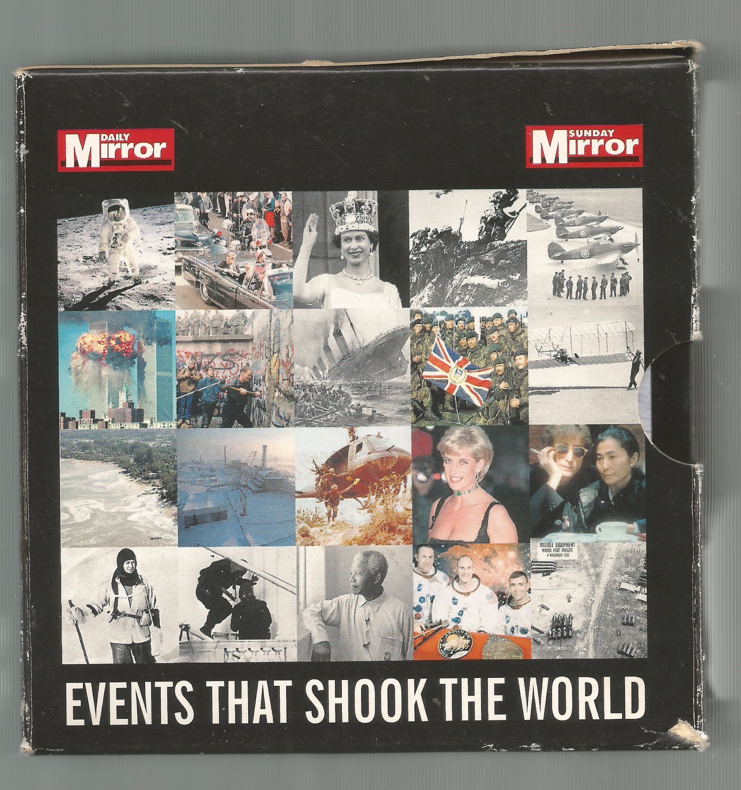 EVENTS THAT SHOOK THE WORLD - Daily Mirror - UK DVD BOX SET - 20 DISCS ...