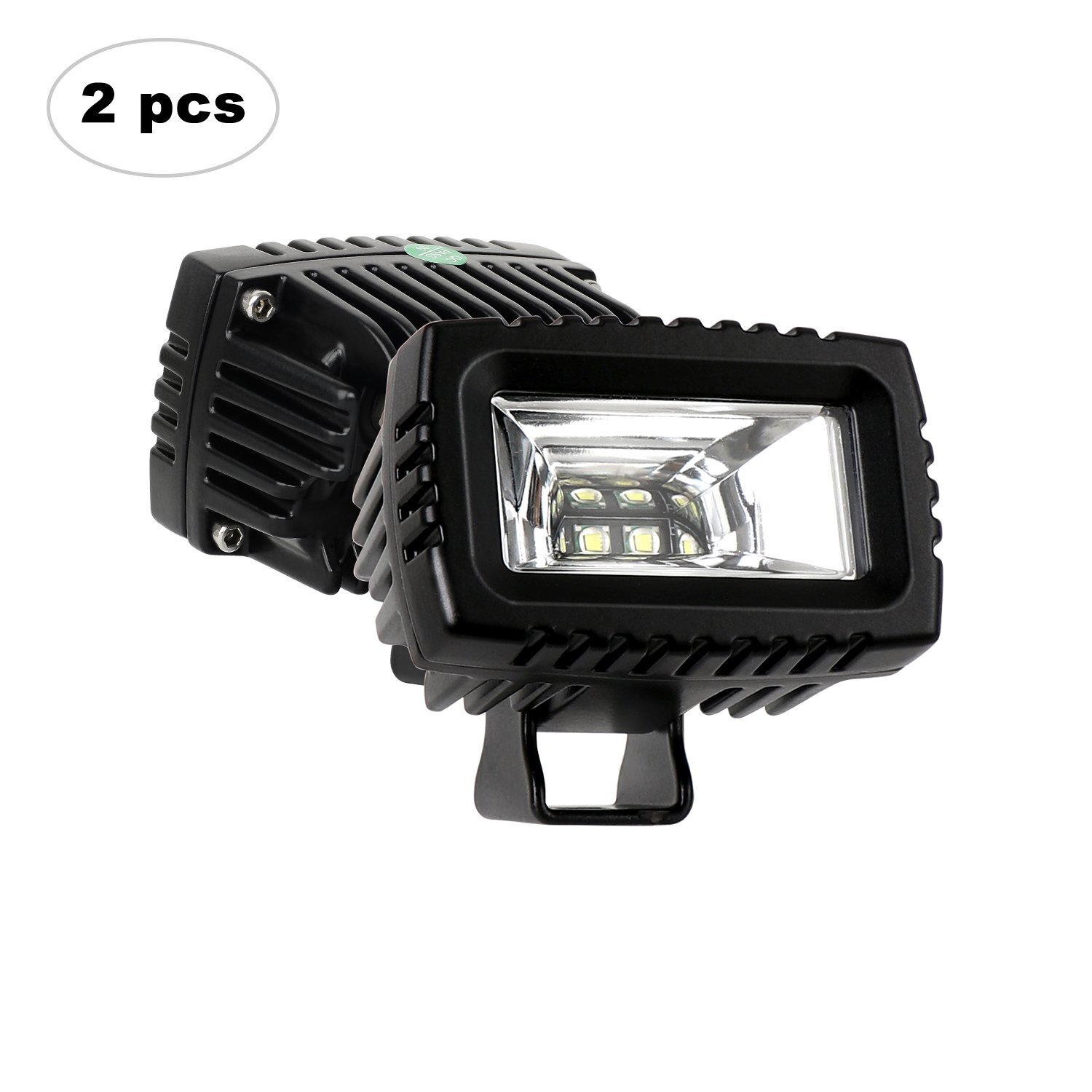 2pcs 3" inch LED Work Lights Cube Pods Driving Fog Lamp Flood Beam ...