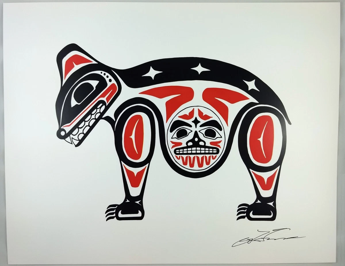 Northwest Native American Bear Art