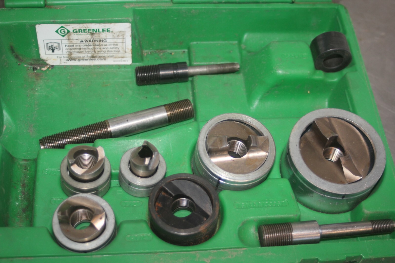 Greenlee Quickdraw Hydraulic Punch Driver 7906sb 783310343004| eBay