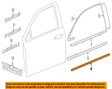 GM OEM Front Door-side Molding Left 15074506 for sale online | eBay
