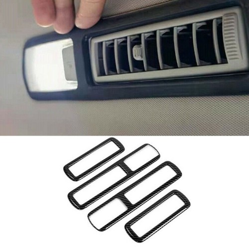 Carbon Fiber Rear Upper Air Outlet Vent Cover Trim For Toyota ...