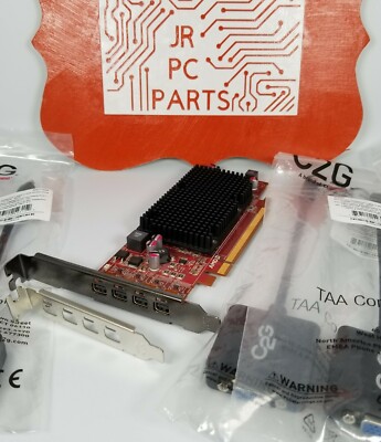 AMD FirePro 2460 Multiview X4 mini-DisplayPort to Quad VGA GDDR5 ...