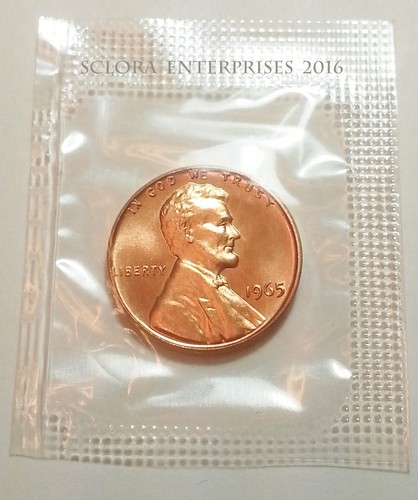 1965 P Lincoln Memorial Cent / Penny *SPECIAL MINT SET* (SMS) *FREE ...