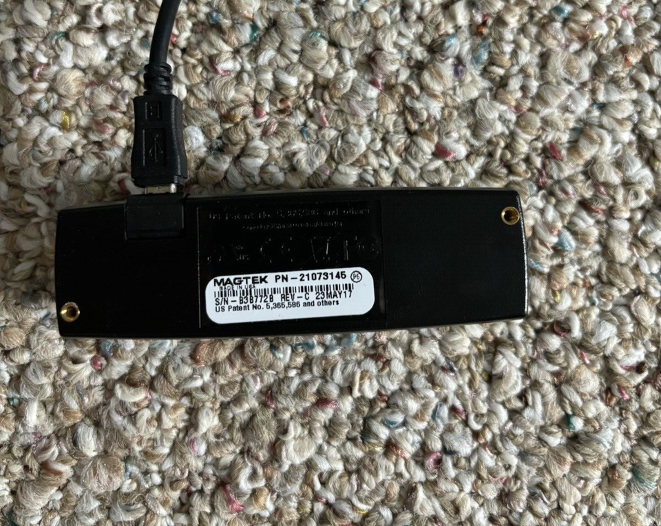 Lot of 4 Magtek Credit Card Scanners, 3 Model 21073145, 1 Model ...