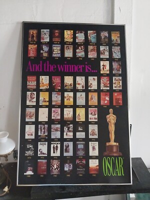 Academy Awards Poster Featuring the ''Best Picture'' 34 X 35l6 Rare | eBay