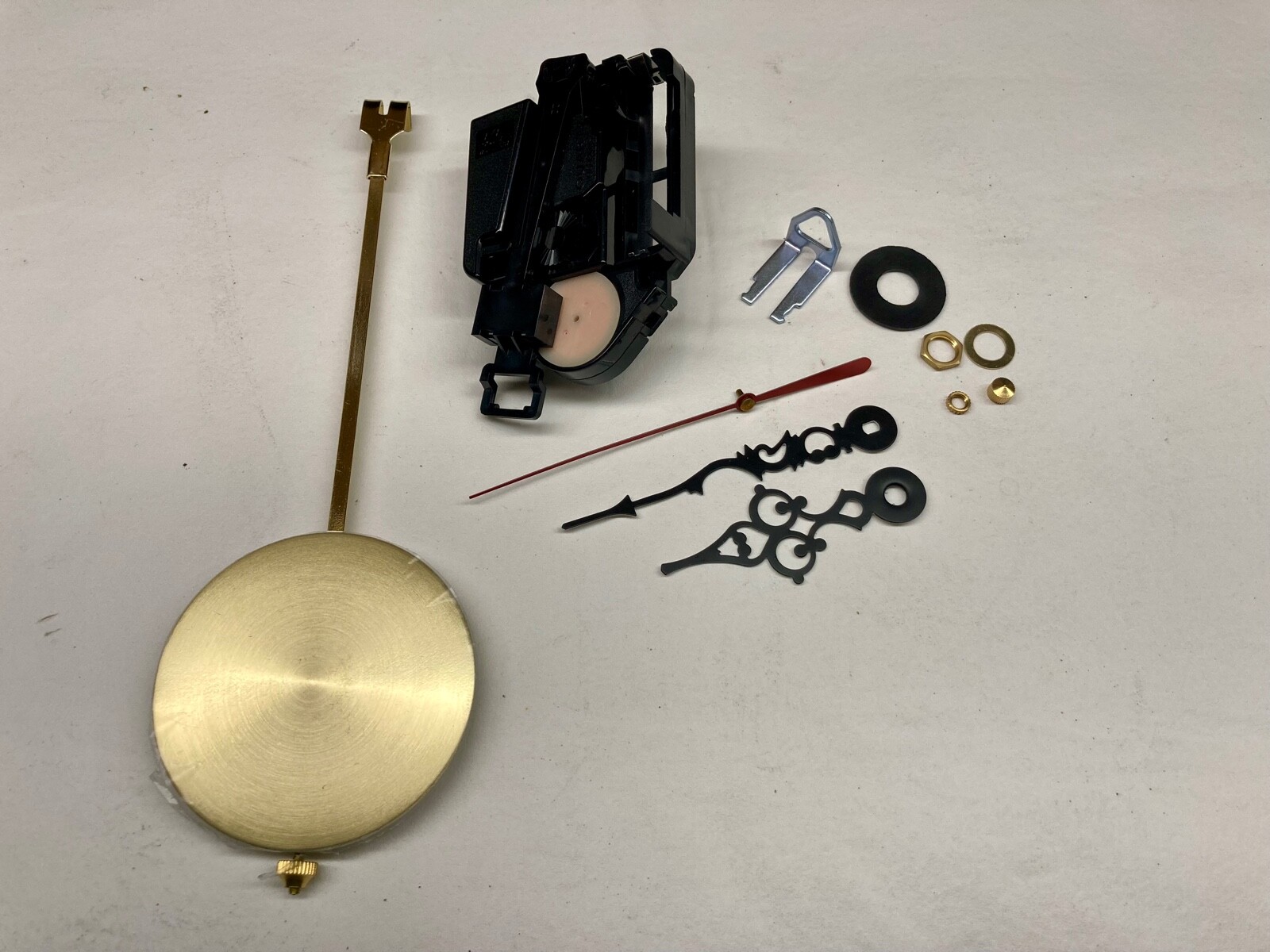 Takane clock pendulum movement quartz with 8" pendulum fits a 3/8 ...