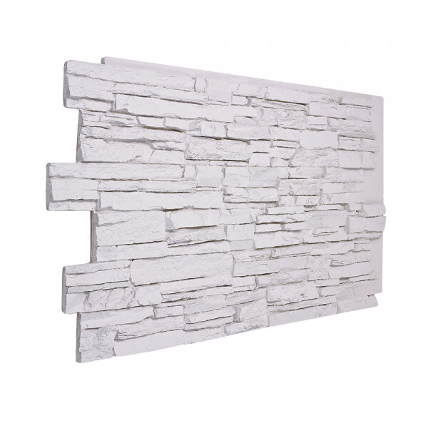 Deep Stacked Stone Design Wall Panel Sampleaspen SAMPLE Faux Stacked